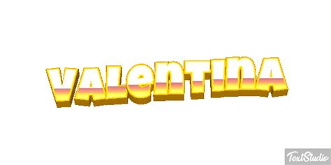 Valentina Nombre Dise Os De Logotipos Gif Animados