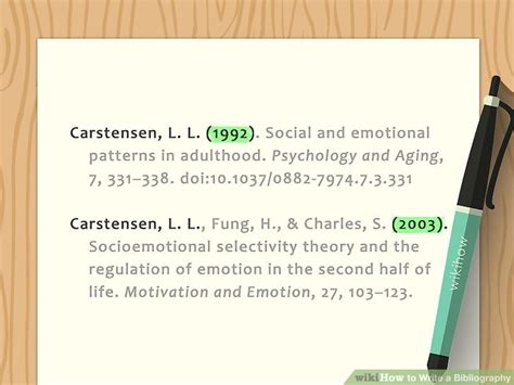 4 Ways To Write A Bibliography WikiHow