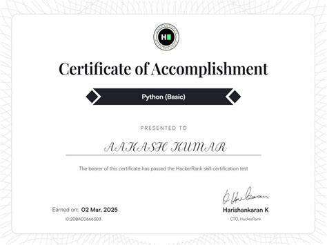 Python Hackerrank Learning Problemsolving Codingjourney