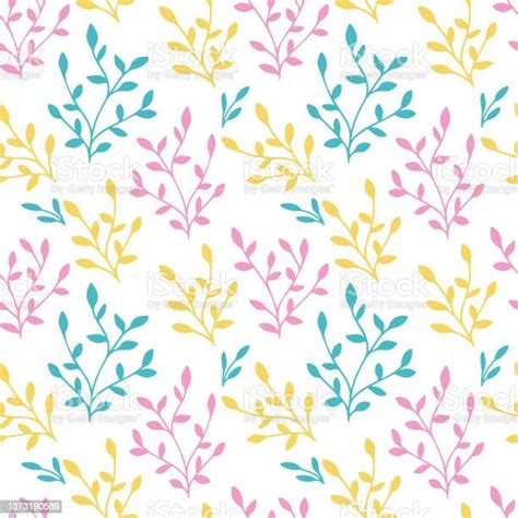 봄 꽃 추상 핸드 그린 플로럴 벡터 일러스트레이션 섬세한 꽃의 매끄러운 패턴 0명에 대한 스톡 벡터 아트 및 기타 이미지 0명 꽃 식물 낙서 드로잉 Istock