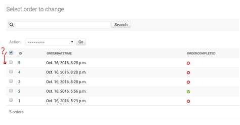 Python Django Admin Dashboard Not Able To Select All Records