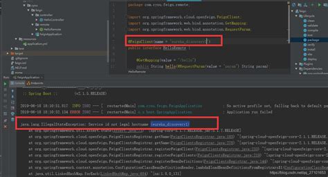 spring cloud之java lang illegalstateexception service id not legal