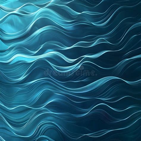 Abstract Blue Wavy Background Pattern With Blue Waves Abstract Wavy