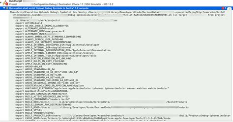 Build Failed With Continuing In Background Failed To Display Xcode