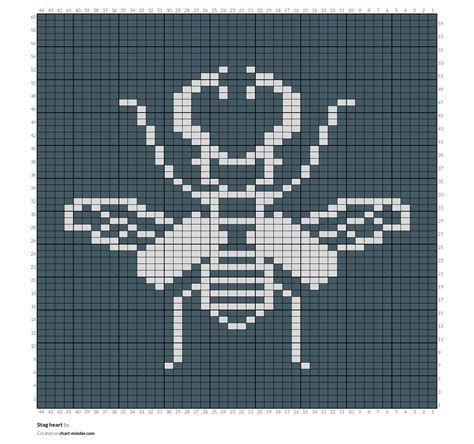 Stag Heart By Onesbitt Chart Minder