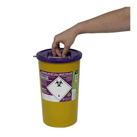 Dndd605r Sharpsguard ® Eco Cyto 5 Sharps Container Pack 1