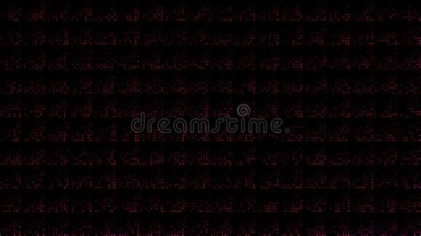 magenta red color hi tech circular dots abstract design half tone slow