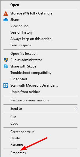 [fix] Operating System Is Not Presently Configured To Run This Application