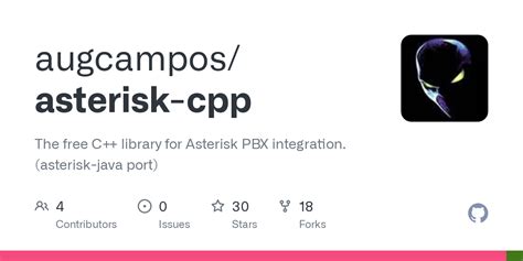 Github Augcamposasterisk Cpp The Free C Library For Asterisk Pbx