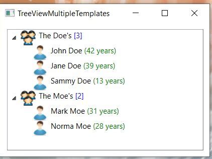 WPF TreeView Multiple Templates BeginCodingNow Com