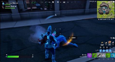 Encountered A Frozen Peely Despite His Skin Not Being Out Yet Whats