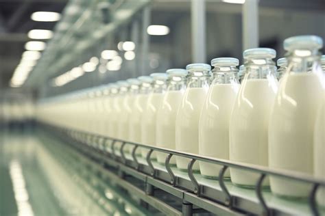 Dairy milk factory bottle. AI | Free Photo - rawpixel