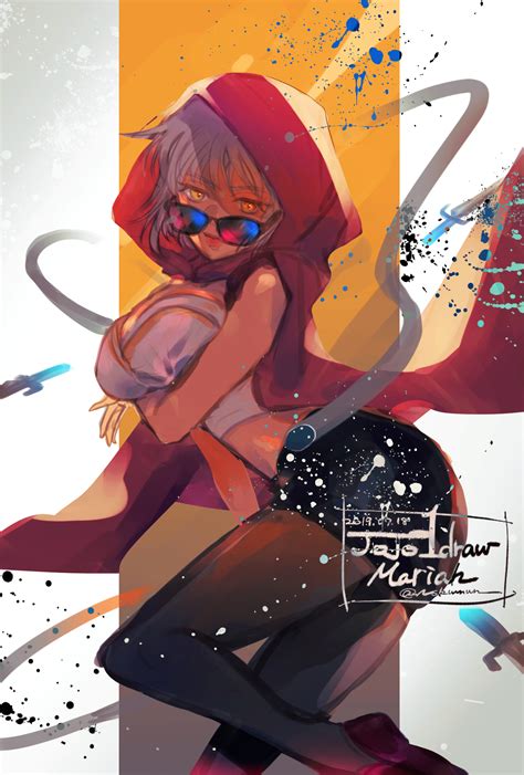 Mariah Jojo No Kimyou Na Bouken Drawn By H S Lullaby Danbooru