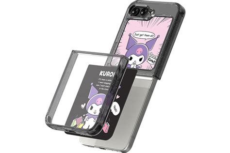 갤럭시 Z 플립5 쿠로미 수트 케이스 With 플립수트 카드 블랙 Gp Fpf731sb3bk Samsung 대한민국