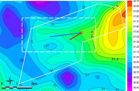 Temperature Gradient Calculated Using The Nam Temperature Top