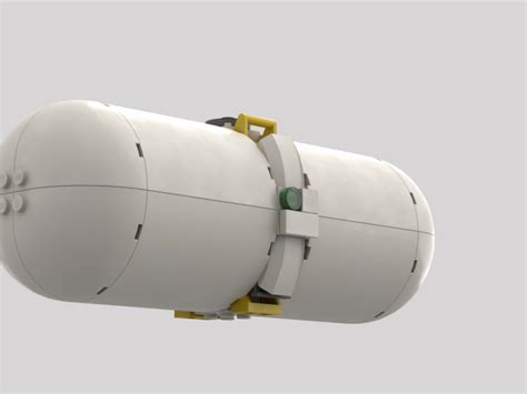 Lego Moc Futuristic Liquid Hydrogen Container By Futurismlego Rebrickable Build With Lego