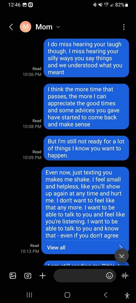 AITA For Texting My Mom? : r/AITAH