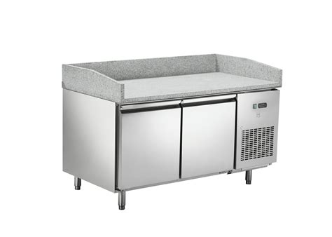 Metro Professional Table à Pizza Gpt2100 Acier Inoxydable 150 X 80 X