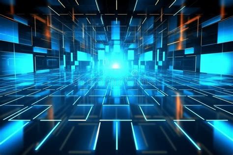 Abstract Background Data And Technology In Network And Internet Connections In Cloud Computing