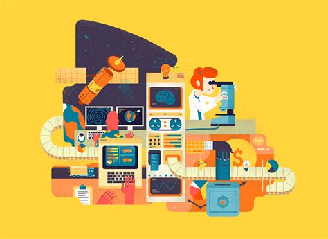 The Power Of IBM Analytics Branding Illustration On Behance