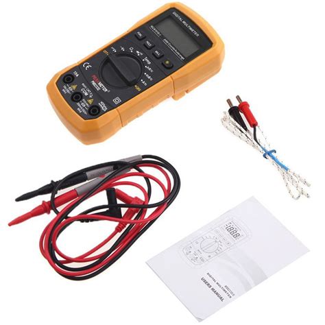 Ms8233e Lcd Digital Auto Range Multimeter Ac Dc Ammeter Voltage Diode Continuity Tester