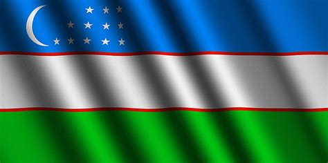 Uzbek Flag Background Images Hd Pictures And Wallpaper For Free