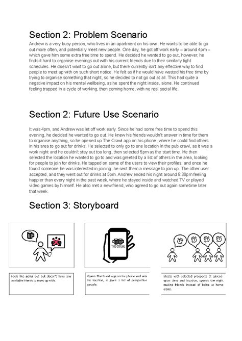 Usability Report Assignment Section 2 Problem Scenario Andrew Is A