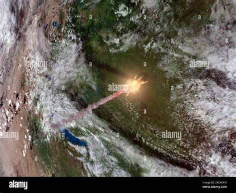 Tunguska Event Image 2 Of 3 Computer Artwork Of The Initial Break Up