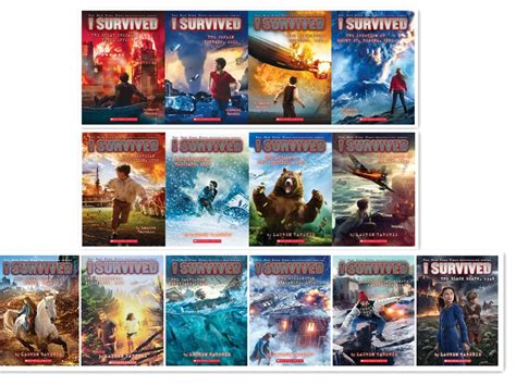 I Survived Series 14 Books Set Book 11 Book 24 Lauren Tarshis