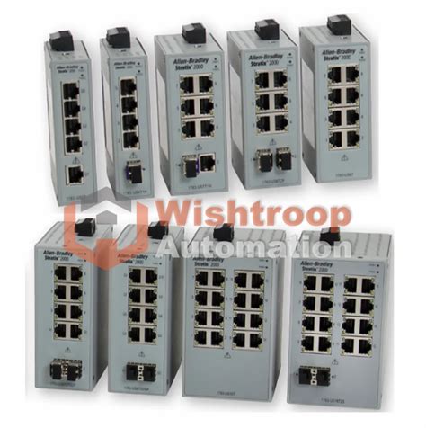 Allen Bradley 1783 Us5t Stratix 2000 5 Port Ethernet Unmanaged Switches
