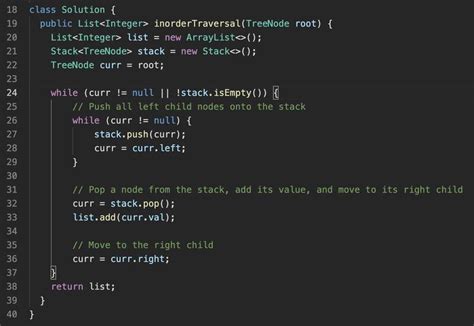 ritik jadhav on linkedin 🌿 solving the inorder traversal problem 🌿