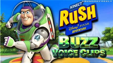 All Buzz Lightyear Voice Clips • Kinect Rush A Disney Pixar Adventure