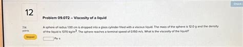 Solved Problem Total Volume Flow Rate In A System Chegg