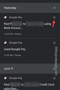 How To Delete Or Hide Google Pay Transaction History In Any Android Phone