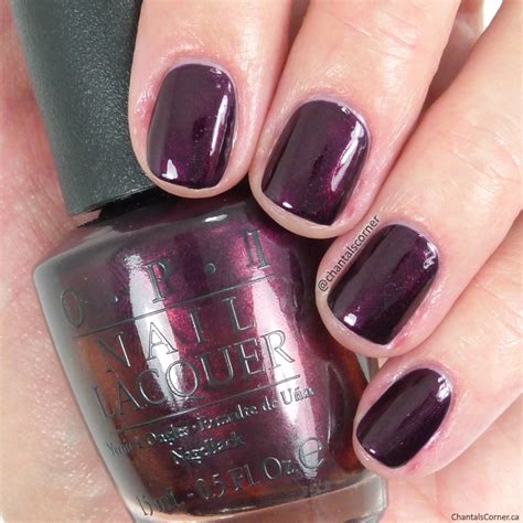 Opi Nail Polish In Every Month Is Oktoberfest Swatches And Review