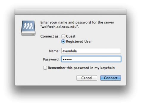 How Do I Map My M Drive In Mac OS CHASS IT NC State
