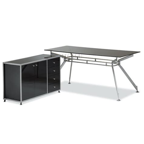 Hd 로그온 유리책상 사무실 업무용 직원용 임원용 책상 1714900778 인천사무용가구