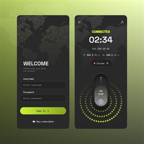 vpn mobile app design 🌎 by kamal sheta on dribbble