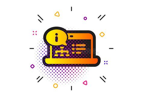 online documentation icon technical instruction sign vector stock