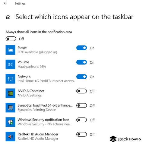How To Change Taskbar Icons In Windows StackHowTo