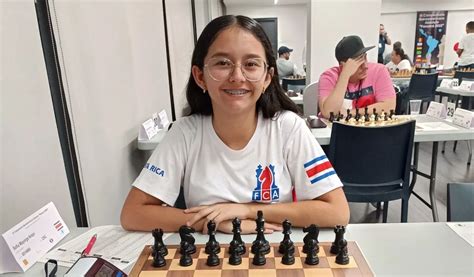 Sofía Mayorga Impone Hito Histórico Para El Ajedrez Femenino De Costa