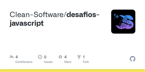 Github Clean Software Desafios Javascript