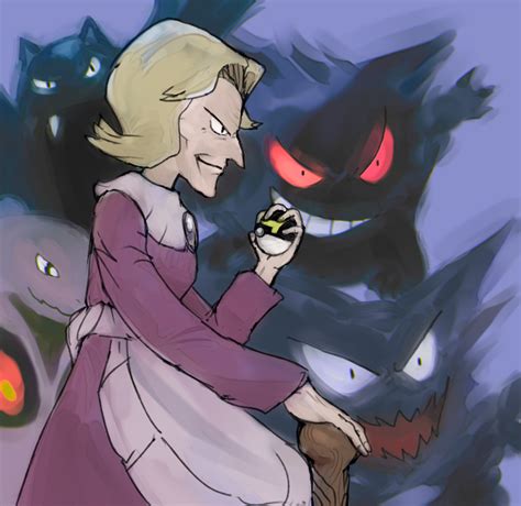 Gengar Haunter Arbok Golbat And Agatha Pokemon And More Drawn By Byte Grunty Hag
