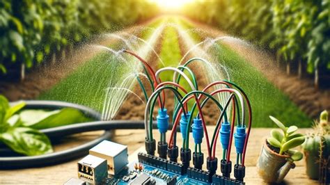 Automatic Irrigation System With Arduino Automatic Irrigation System With Arduino