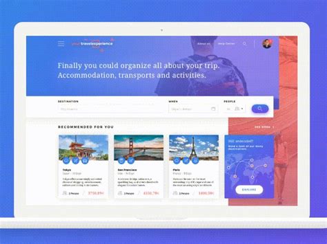 page flows user flow design inspiration ui design patterns motion