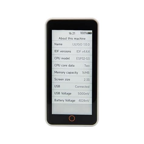 Lilygo T Display S3 Pro Esp32 S3 Touch Display I2c Digital Light Sensor Wifi Bluetooth Module