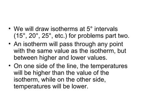 isolines and contour lines ppt