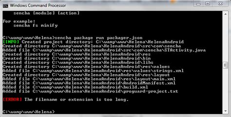 Android Packaging With Sencha Touch 2 Sdk Tools Stack Overflow