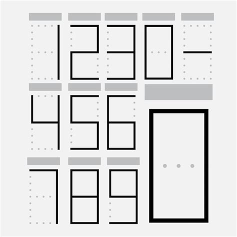 Premium Vector Numbers Premium Vector Numbers