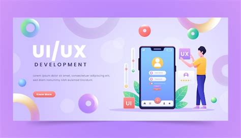 premium vector ui ux template design